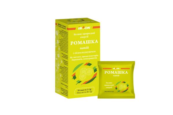 Ромашка. Напій: інструкція + ціна від 137 грн в аптеках | Tabletki.ua