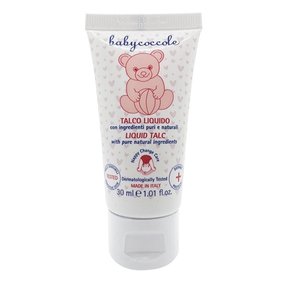 Присипка дитяча Babycoccole Liquid Talc рідка з кукурудзяним крохмалем ...