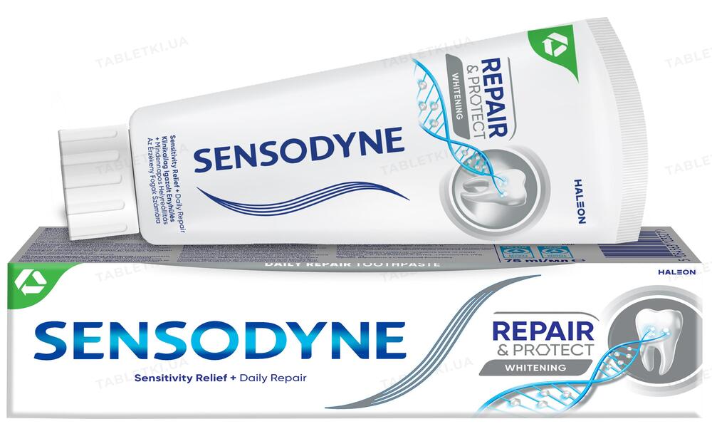 Зубна паста Sensodyne Відновлення та Захист Вибілююча, 75 мл ...