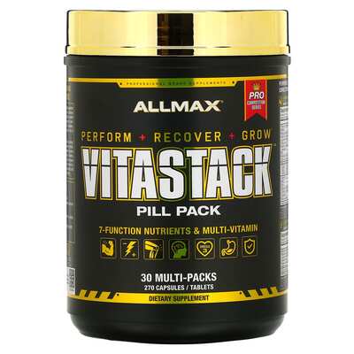 Витамины для спортсменов AllMax Nutrition Vitastack, 30 пакетов ...