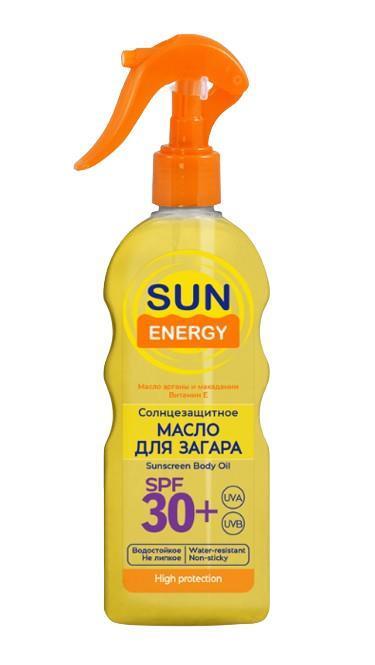 Олія для засмаги Sun Energy SPF 30+, 200 мл : інструкція + ціна в аптеках | Tabletki.ua