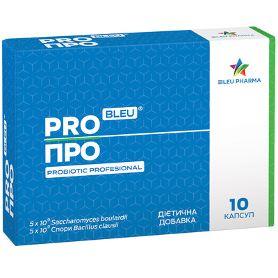 Bleu Pharma Pro Bleu: інструкція + ціна від 678 грн в аптеках | Tabletki.ua