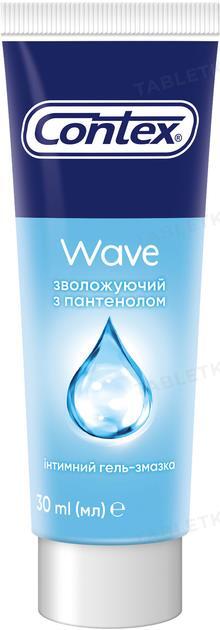 Интимный гель-смазка Contex Wave увлажняющий с пантенолом (лубрикант), 30 мл : инструкция + цена ...