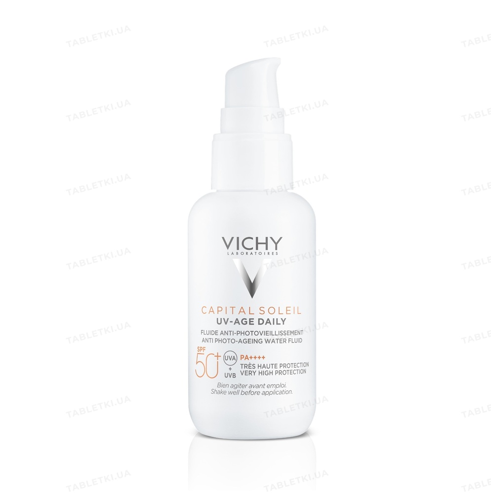 Флюид солнцезащитный Vichy Capital Soleil UV-Age Daily против признаков ...