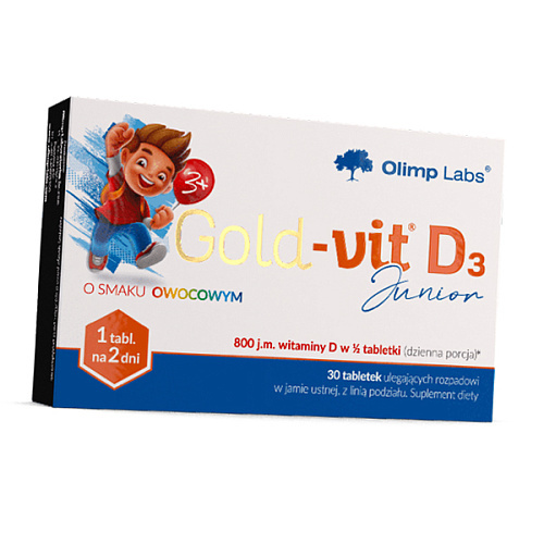 Olimp Gold-Vit D3 Junior: инструкция + цена в аптеках | Tabletki.ua