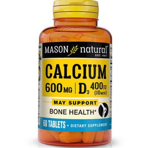 Mason Natural Calcium 600 Plus Vitamin D3: інструкція + ціна в аптеках ...