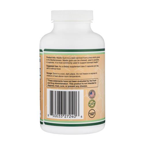 Мастикова смола Double Wood Mastic Gum 1000 мг, 180 капсул : інструкція ...