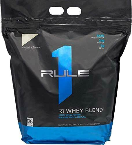 Протеїн Rule One R1 Whey Blend, ванільний крем, 4626 г : інструкція ...